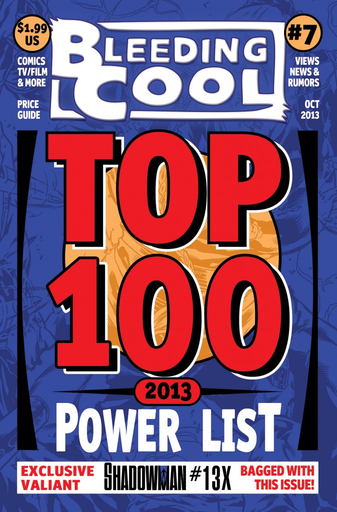 Top 100 Comics Power List Returns in Bleeding Cool Magazine #7 | Avatar ...